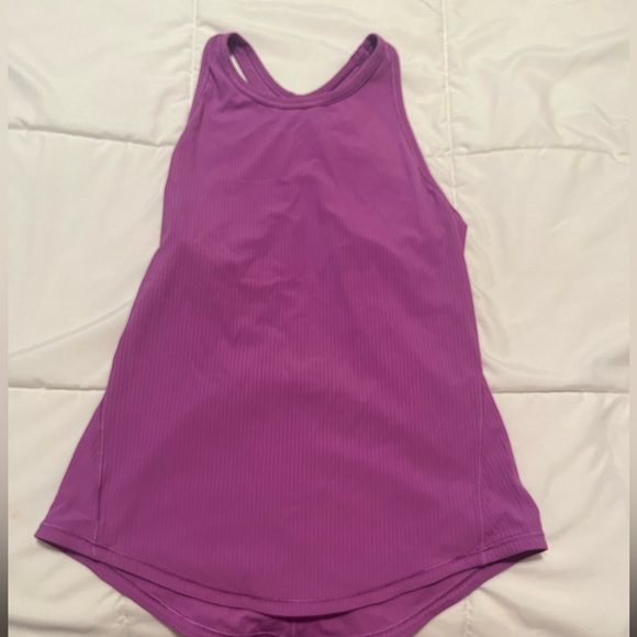 lululemon athletica | Tops | Purple And Blue Racer Back Tank Tops Sold Separately Both Size 2 ...